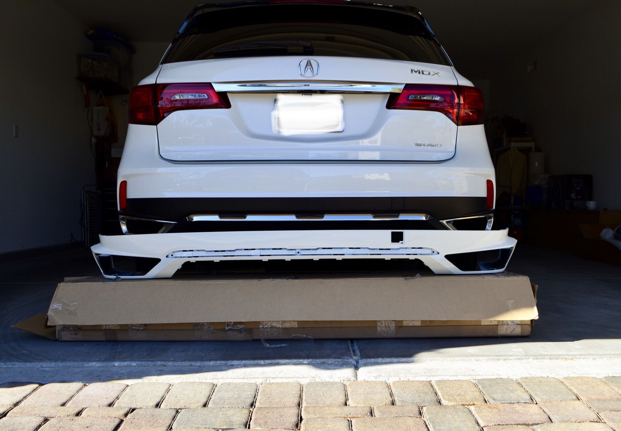 Acura MDX - Rear Bumper Chrome Garnish - AcuraZine - Acura Enthusiast ...