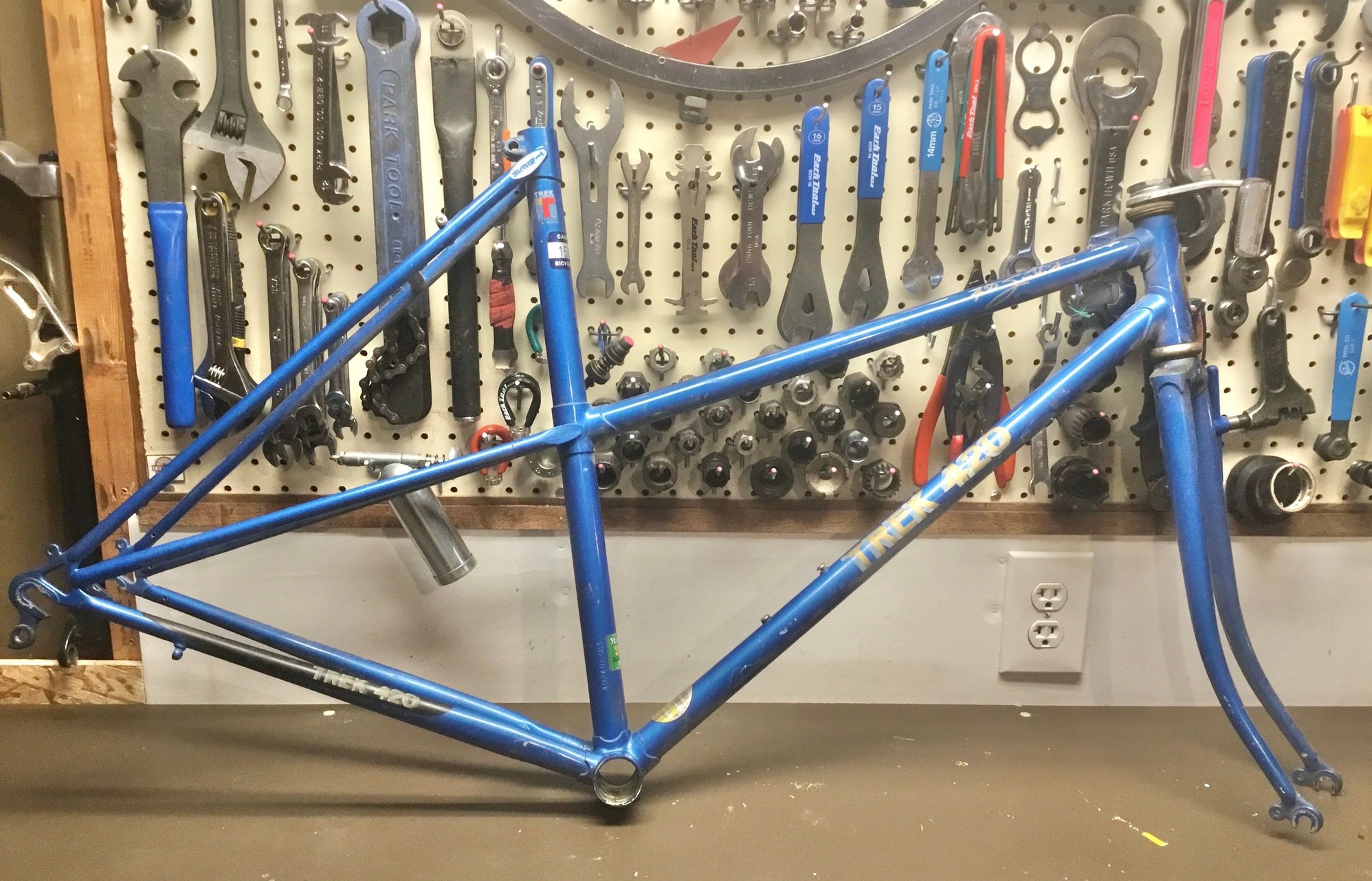 Trek 420 Mixte Frame and Fork - Bike Forums