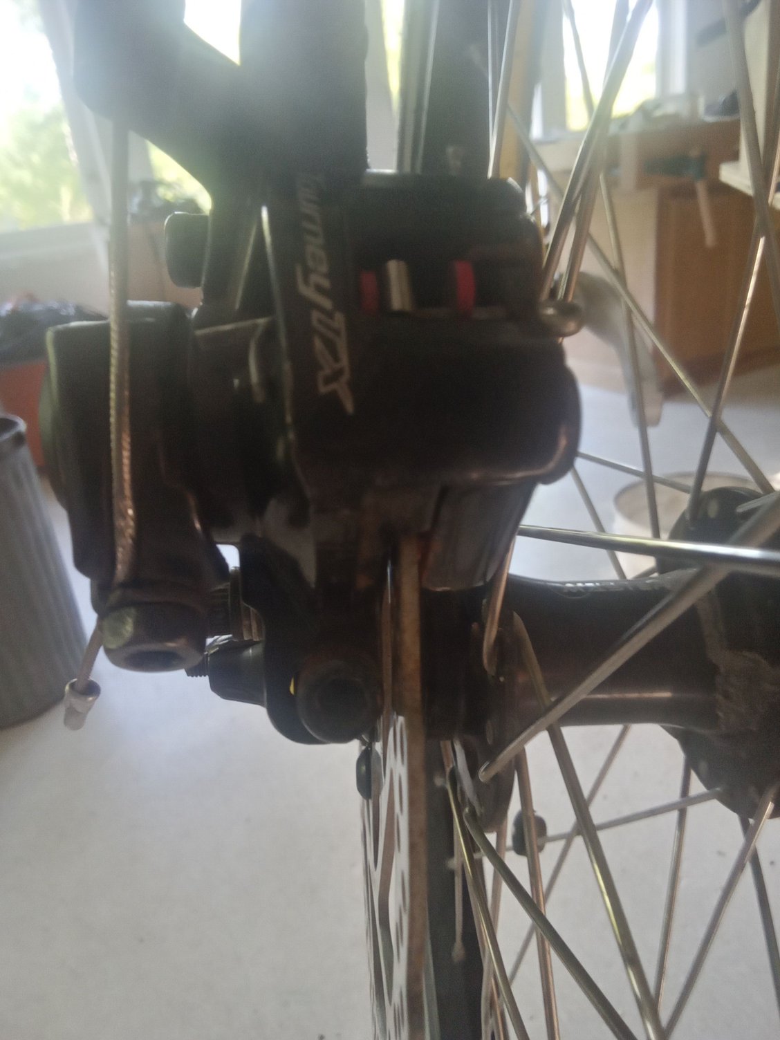Clearance Problem- Disc Brake Caliper - Bike Forums