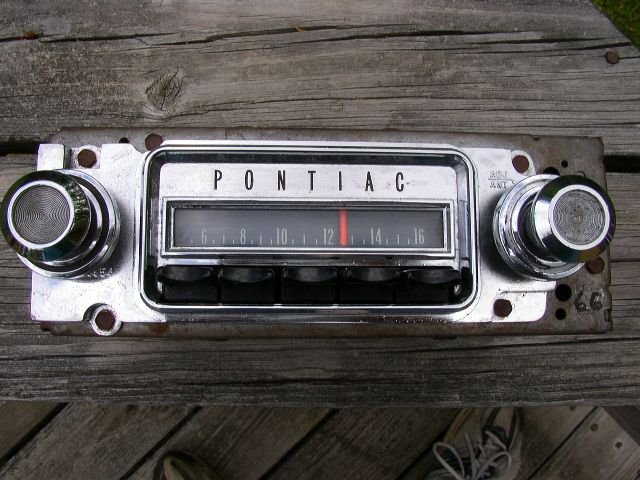 Pontiac 1966 Pontiac GTO Original AM Radio
