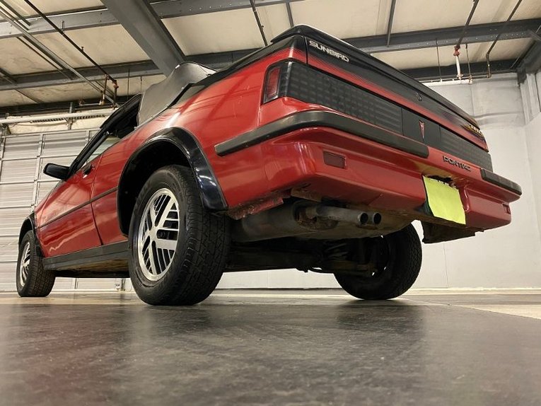 1986 Pontiac Sunbird 1986 Pontiac Sunbird Turbo GT
