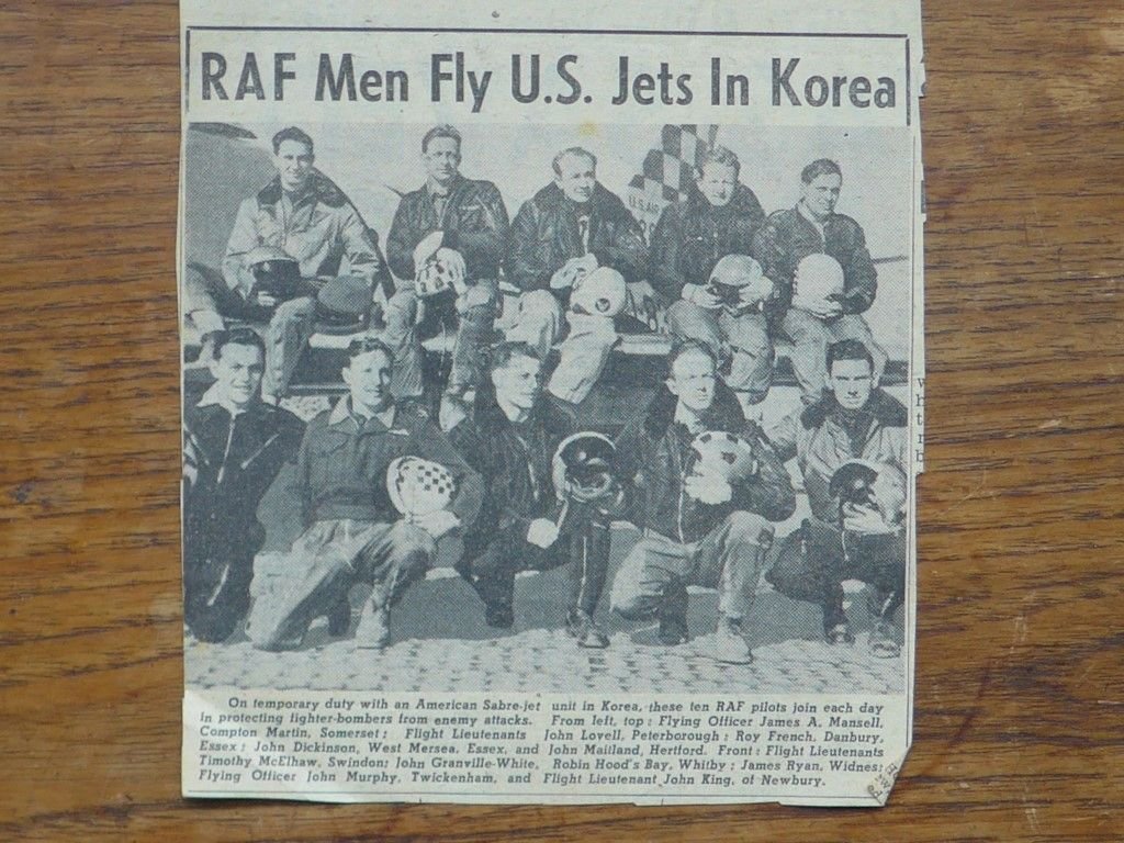 RAF pilots USAF Korea - PPRuNe Forums