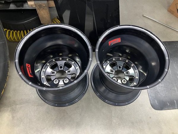 Sander Engineering 750 Series 15X15 Black Anodized Wheels for Sale in ...