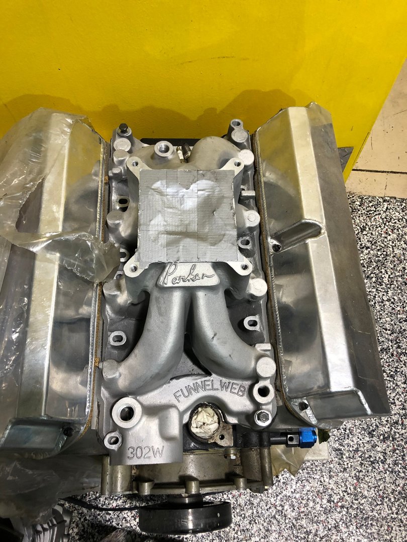 Holman moody built Ford 302 motor with dry sump system for Sale in ...