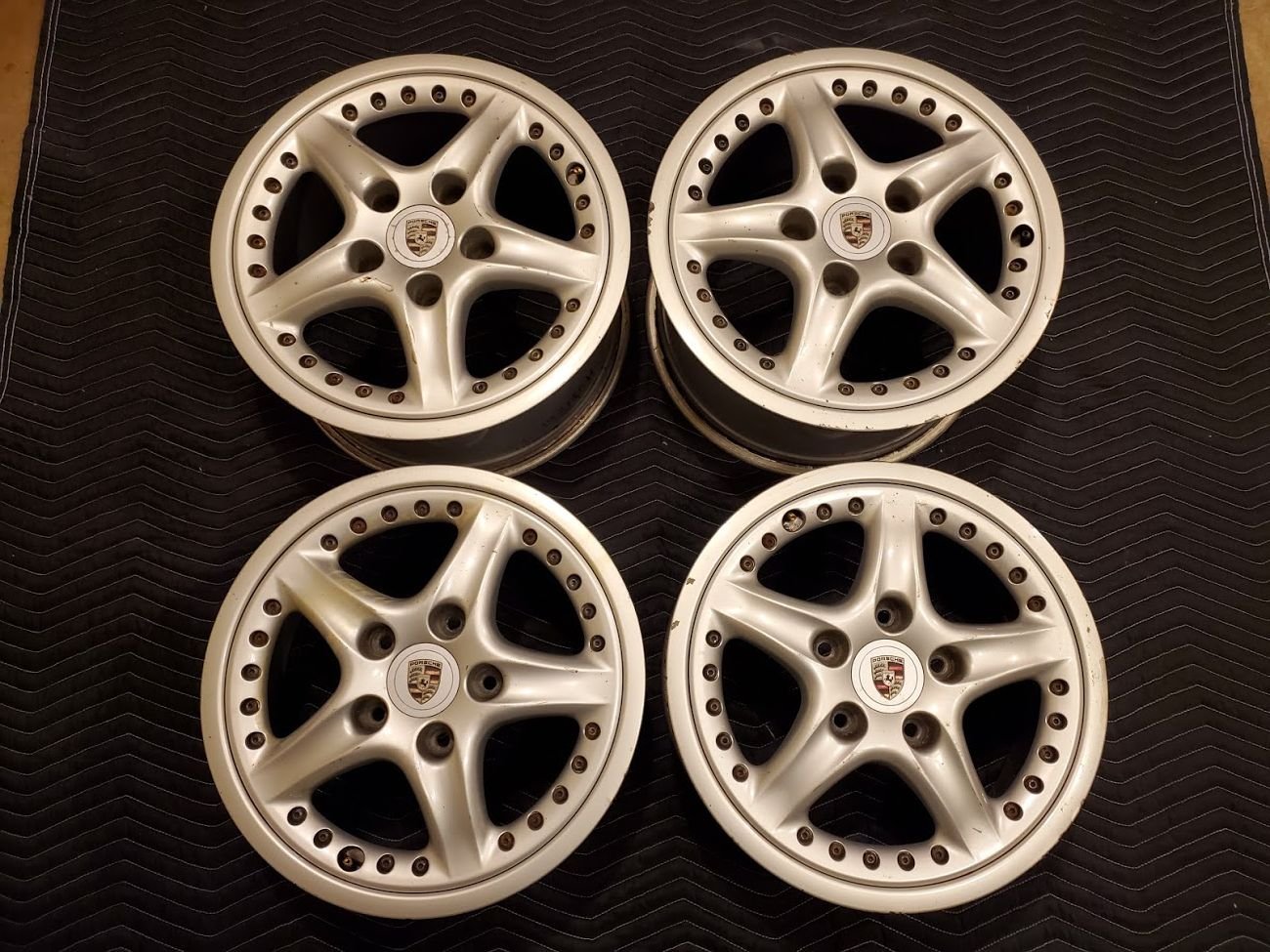 OEM 993 911 Targa 17” Speedline 2-Piece Magnesium Alloy Wheels ...