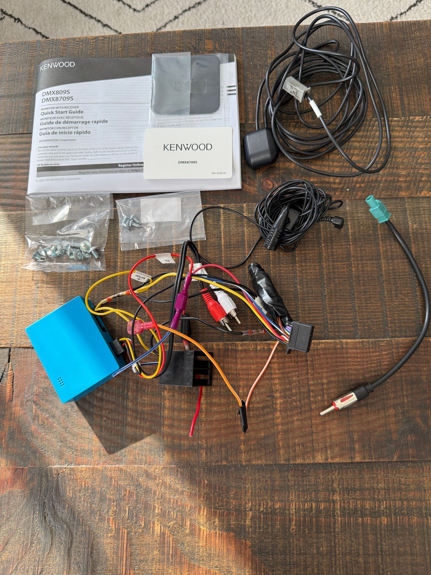 Kenwood DMX8709S + Bose MOST Box + 9x7 Mounting Brackets - Rennlist ...