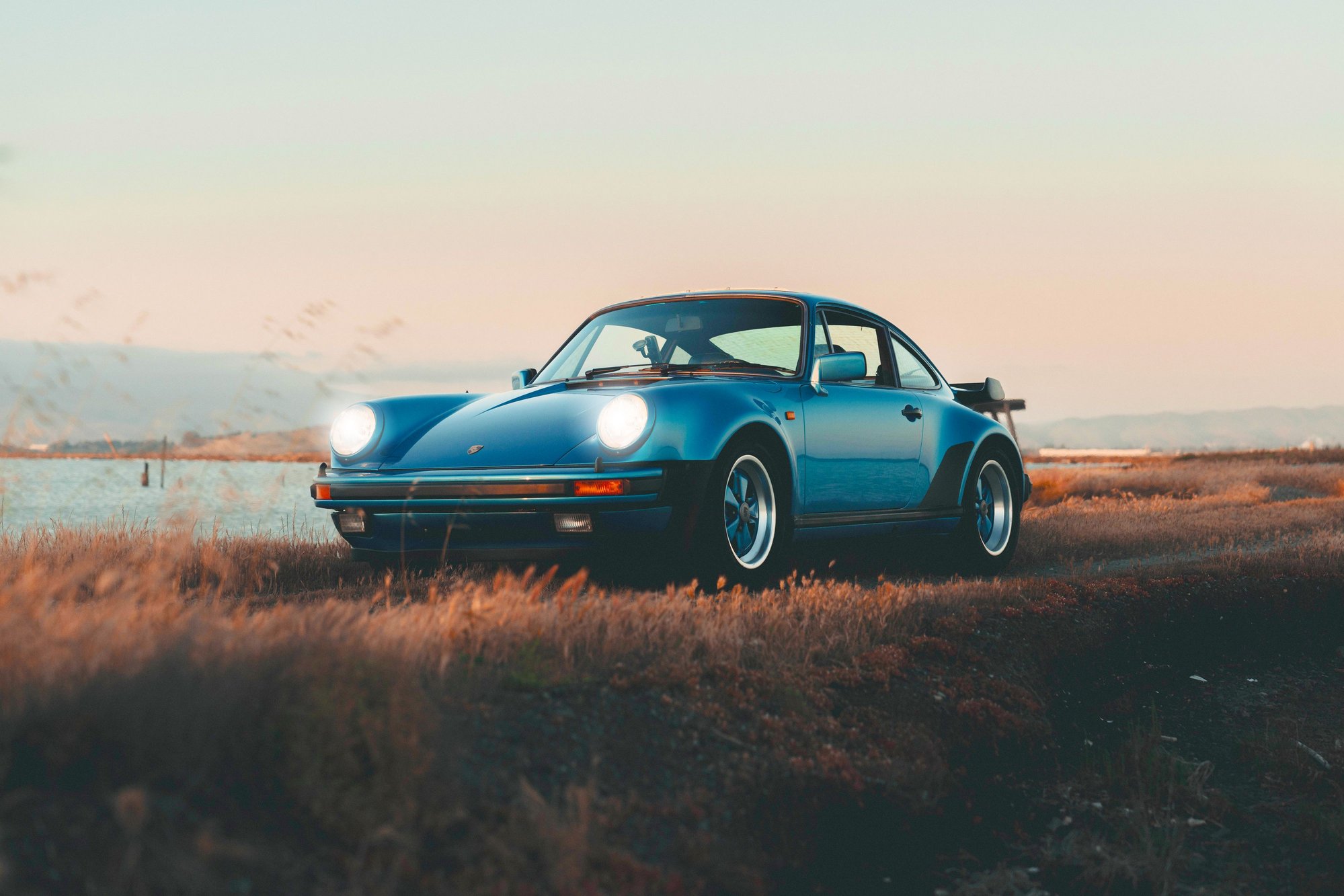 Euro 1978 Porsche 911 930 Turbo - Tripple Minerva Blue, restored, 278 ...