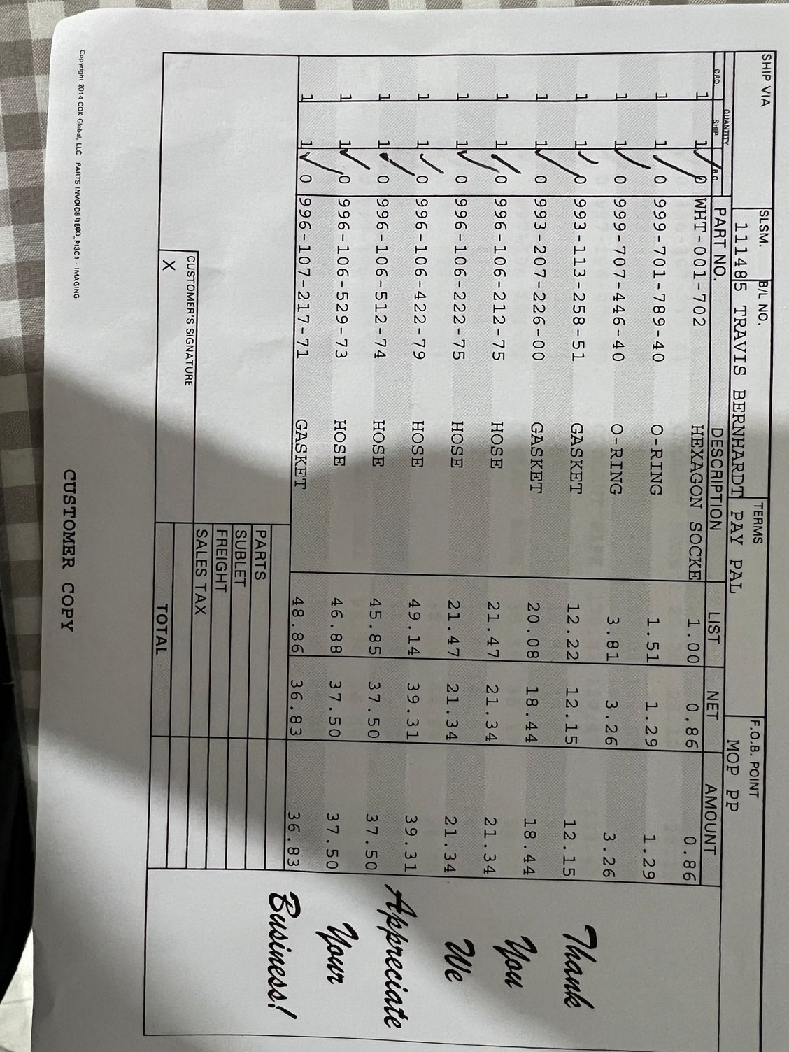 Engine out coolant hose overhaul part numbers - Rennlist - Porsche ...