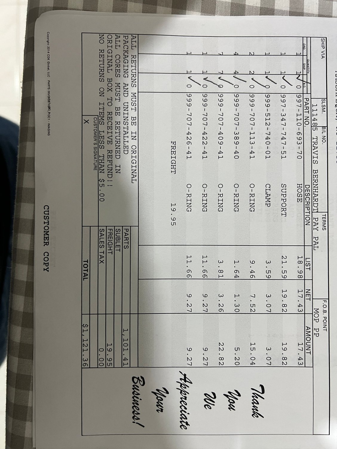 Engine out coolant hose overhaul part numbers - Rennlist - Porsche ...