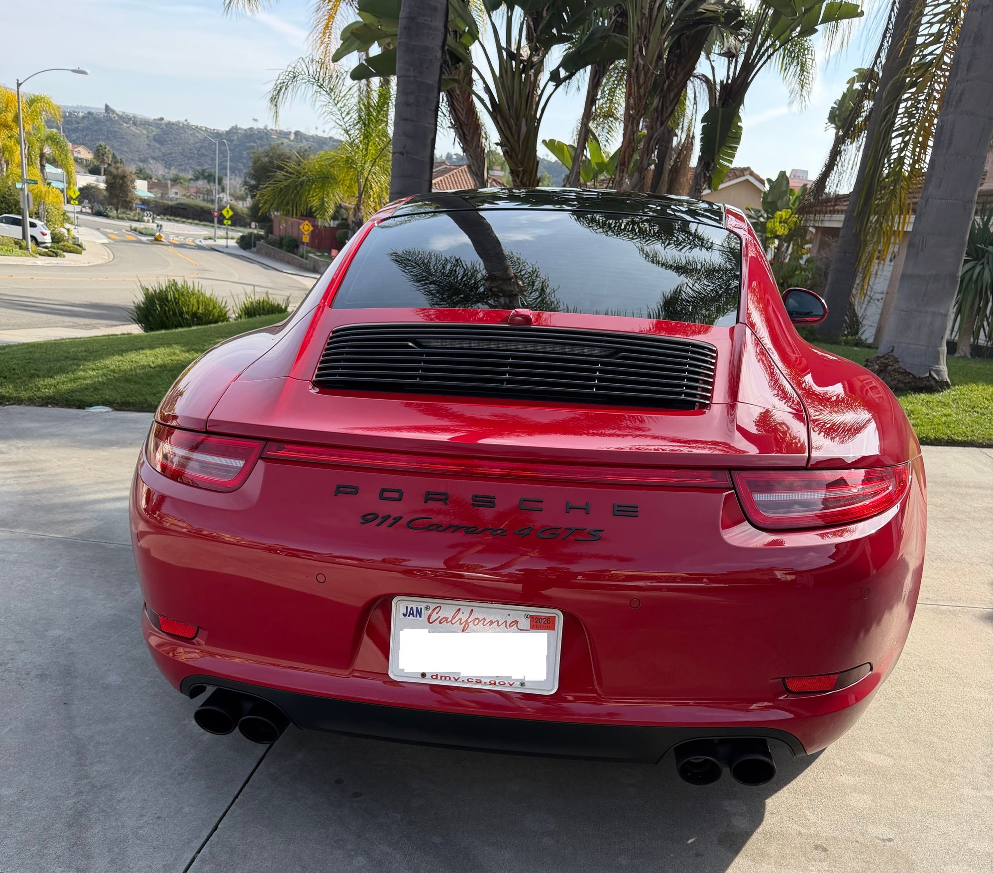 2016 Porsche 911 Carrera 4 GTS Carmine Red (meticulously maintained ...