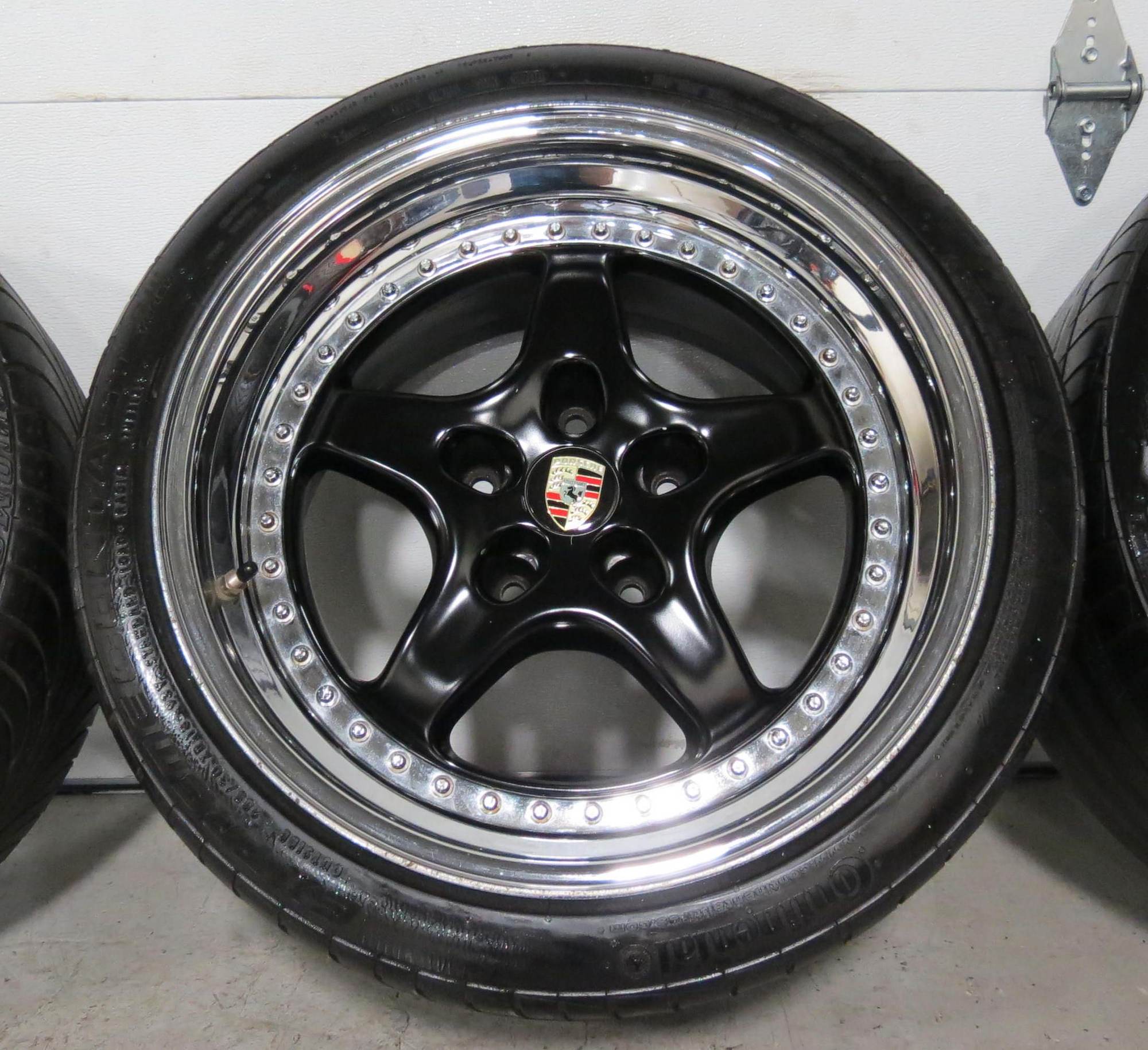 Black Porsche 964 Supercup / Turbo Speedline wheels w/ tires - Rennlist ...