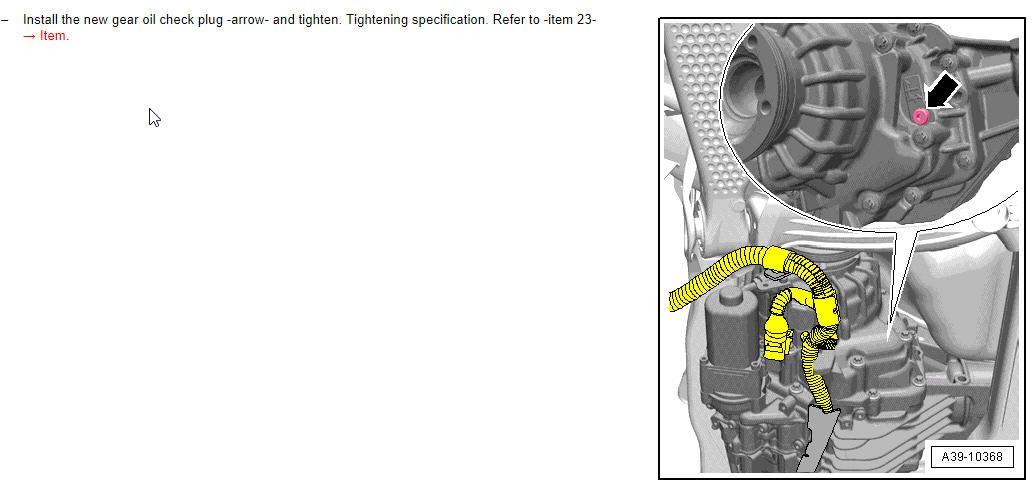 2012 Q5 rear differential fluid change? - AudiWorld Forums