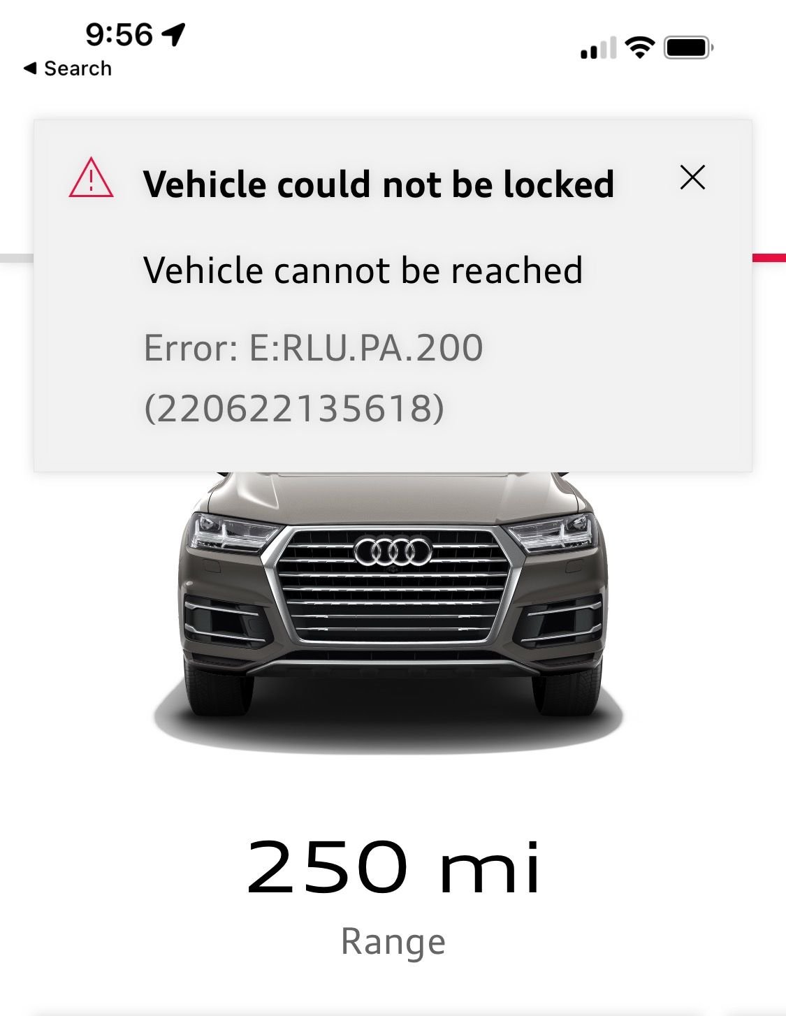 Can't Lock/Unlock via the MyAudi App after 3g module upgrade - AudiWorld Forums