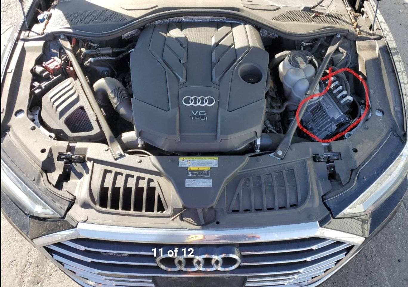 2019 audi a8 d5 - what is this piece under the hood? - AudiWorld Forums