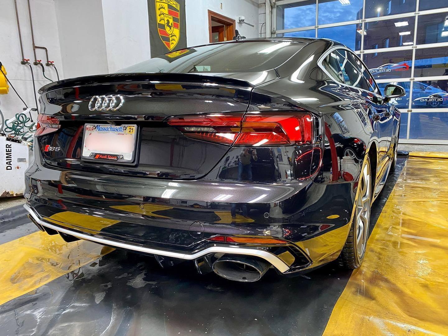Freshly Ceramic coated and PPF wrapped RS5 Panther - AudiWorld Forums