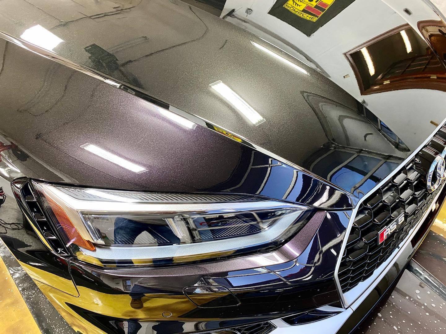 Freshly Ceramic coated and PPF wrapped RS5 Panther - AudiWorld Forums