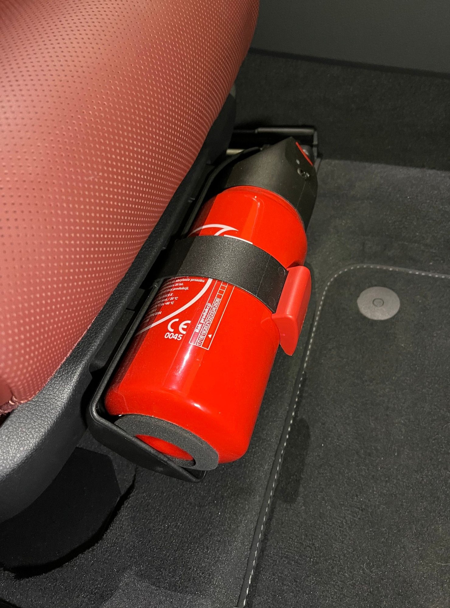Fire extinguisher mount? - AudiWorld Forums