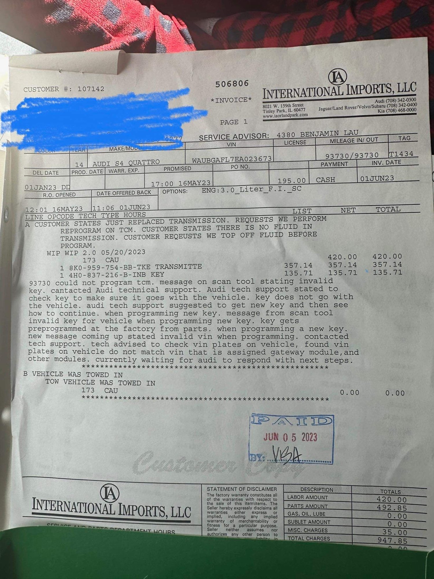 Tom programming? Gateway module? B8.5 - AudiWorld Forums