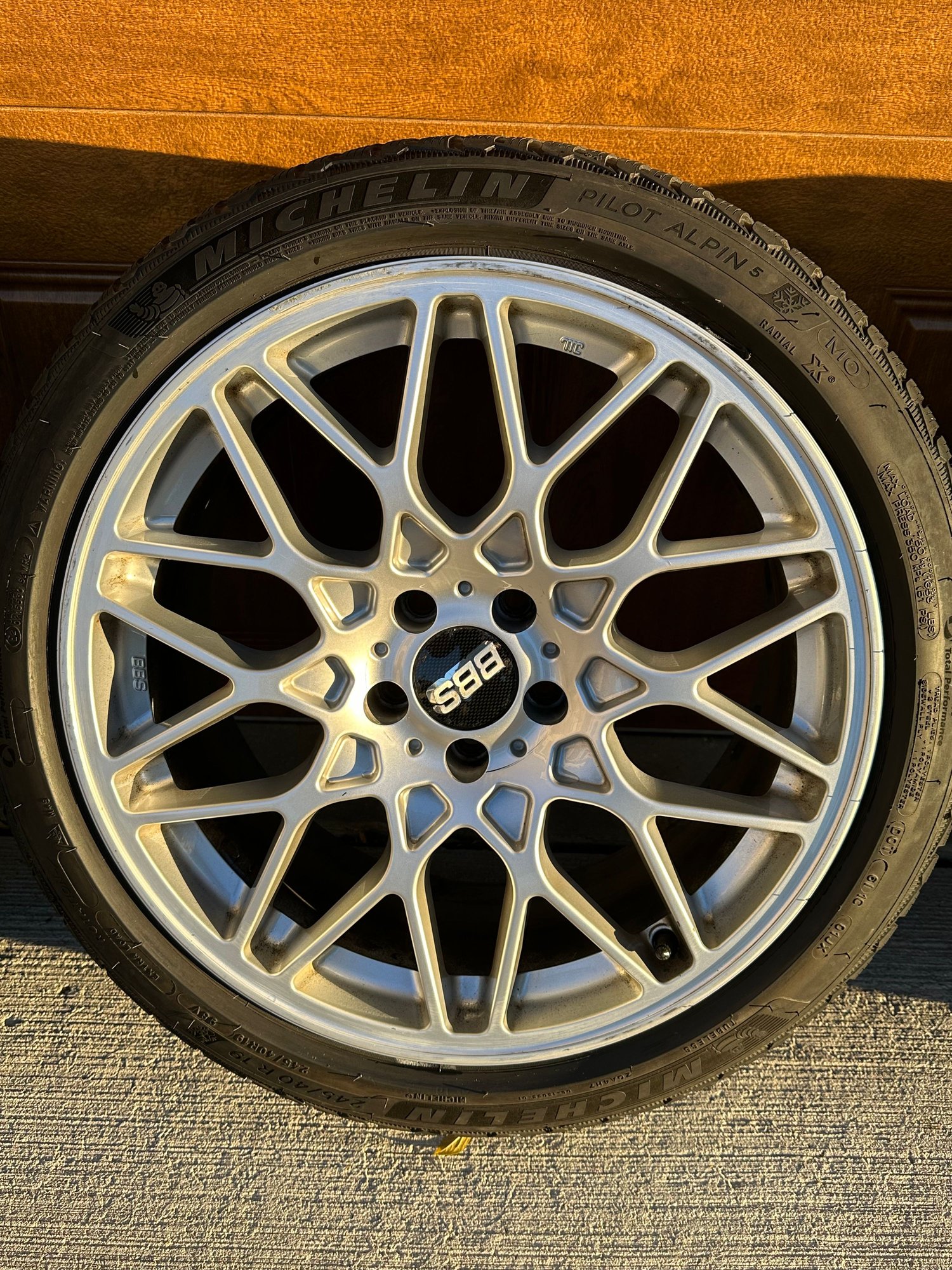 Winter Wheels Tires S6 - 19 BBS RXR Wheels with Michelin Alpin Winter Tires - AudiWorld Forums
