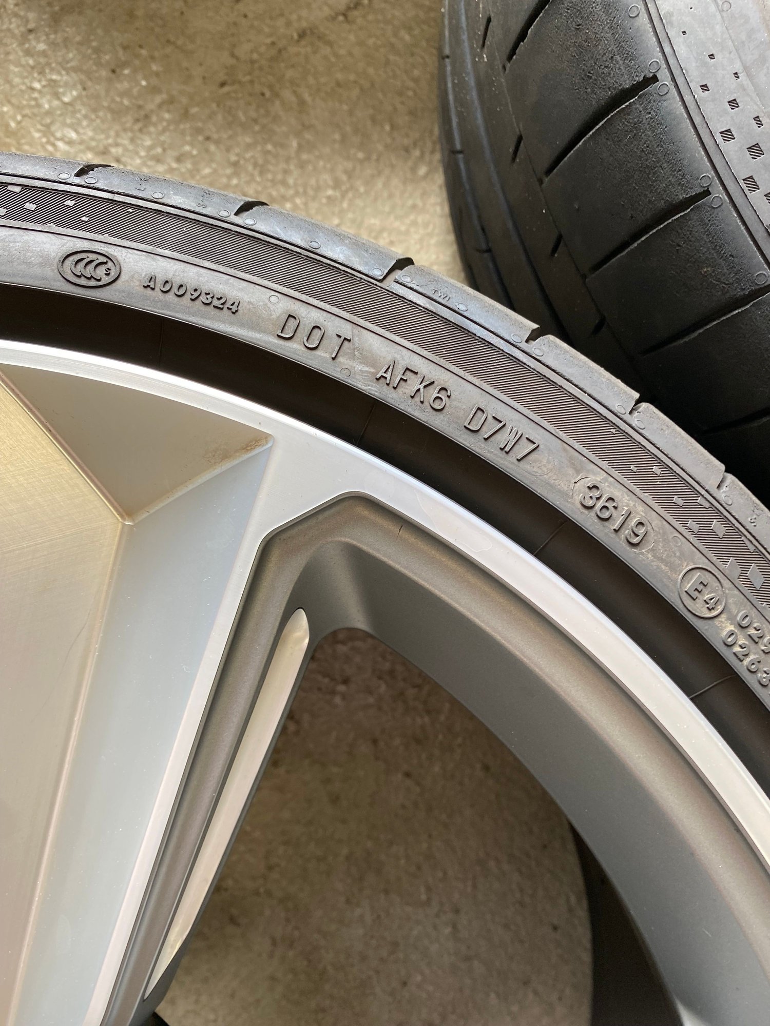 GENUINE AUDI RS5 20x9 20" ET22 OEM WHEELS & USED TIRES SET OF 4 ...