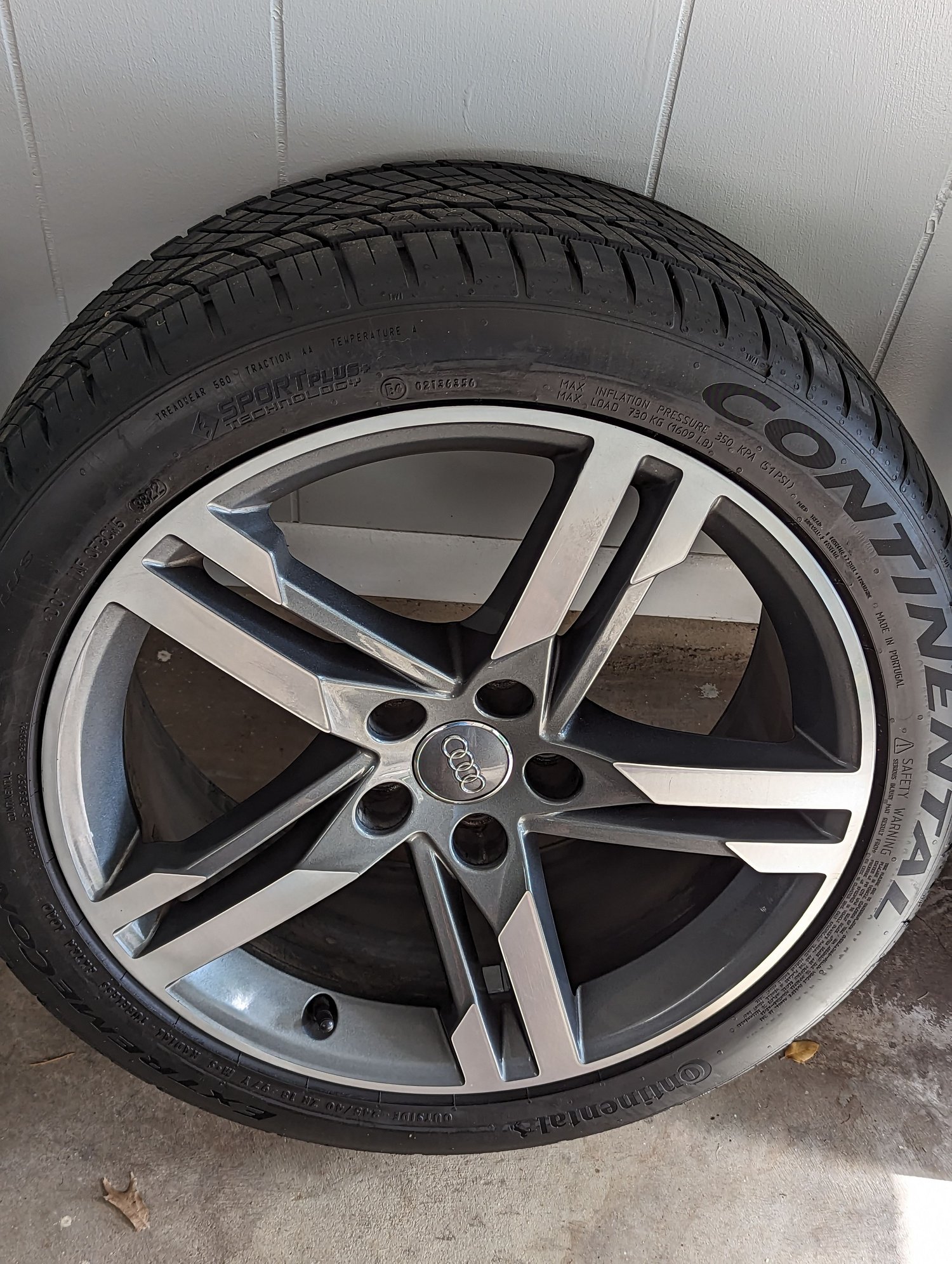 B9 A4 18" Wheels and new Continental (DWS 06 Plus) - AudiWorld Forums