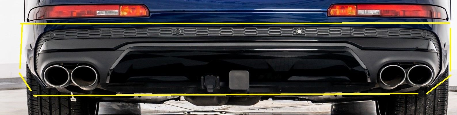 >2020 SQ7 rear bumper diffuser / valance (fits Q7) - AudiWorld Forums