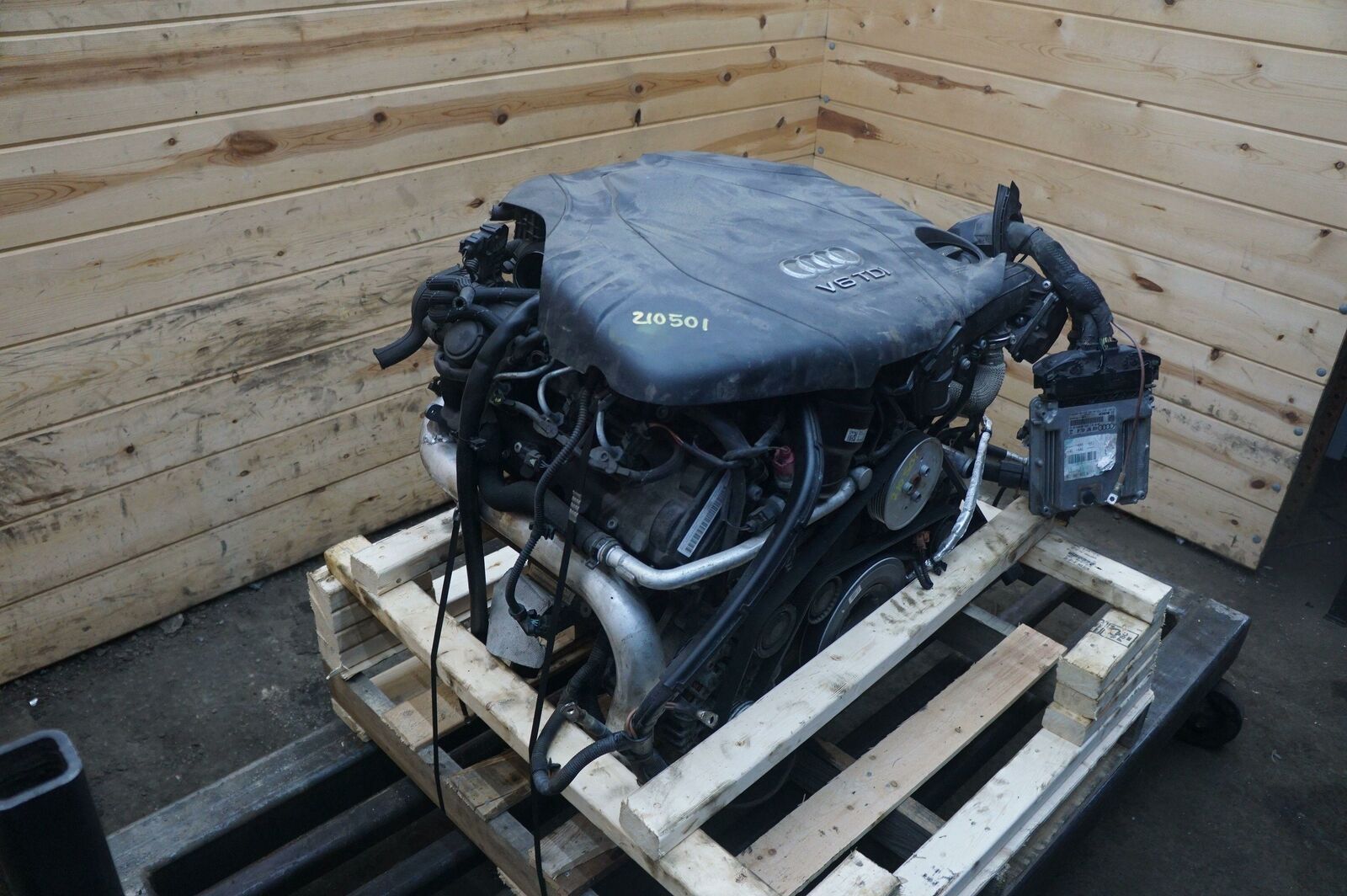 Where to find Engine Code Sticker? - AudiWorld Forums