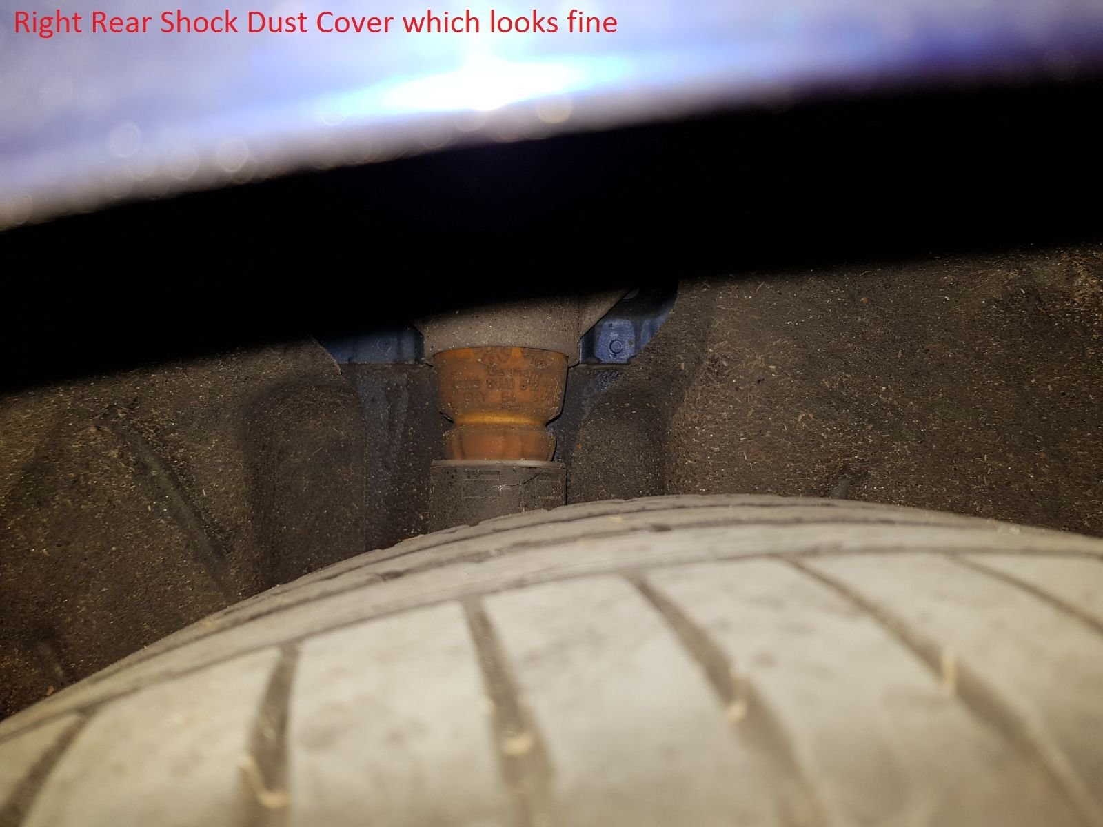Problem with Rear Shock Dust Cover - AudiWorld Forums