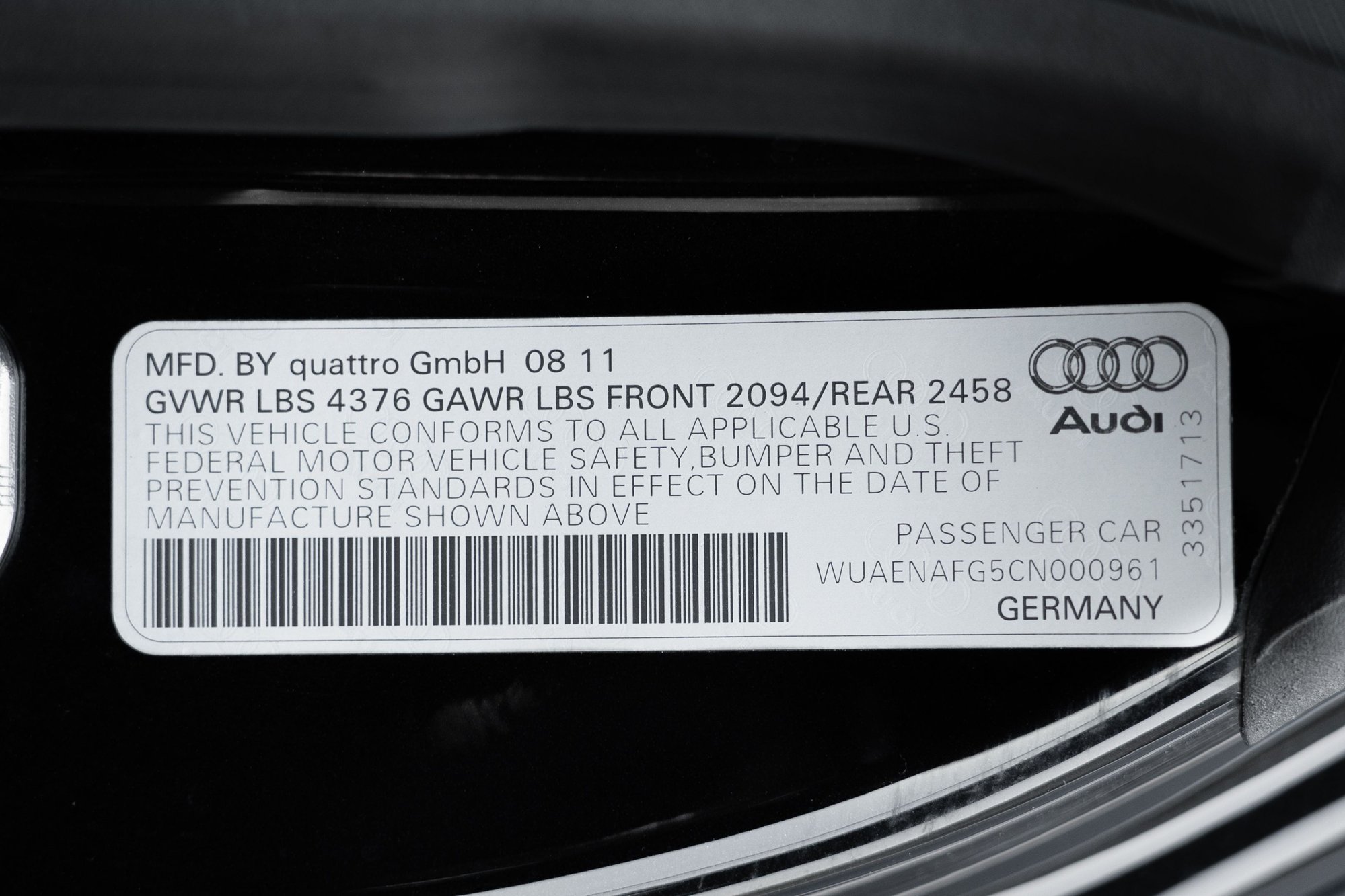 2012 AUDI R8 5.2L V10 AWD QUATTRO - LOW MILES!! - AudiWorld Forums