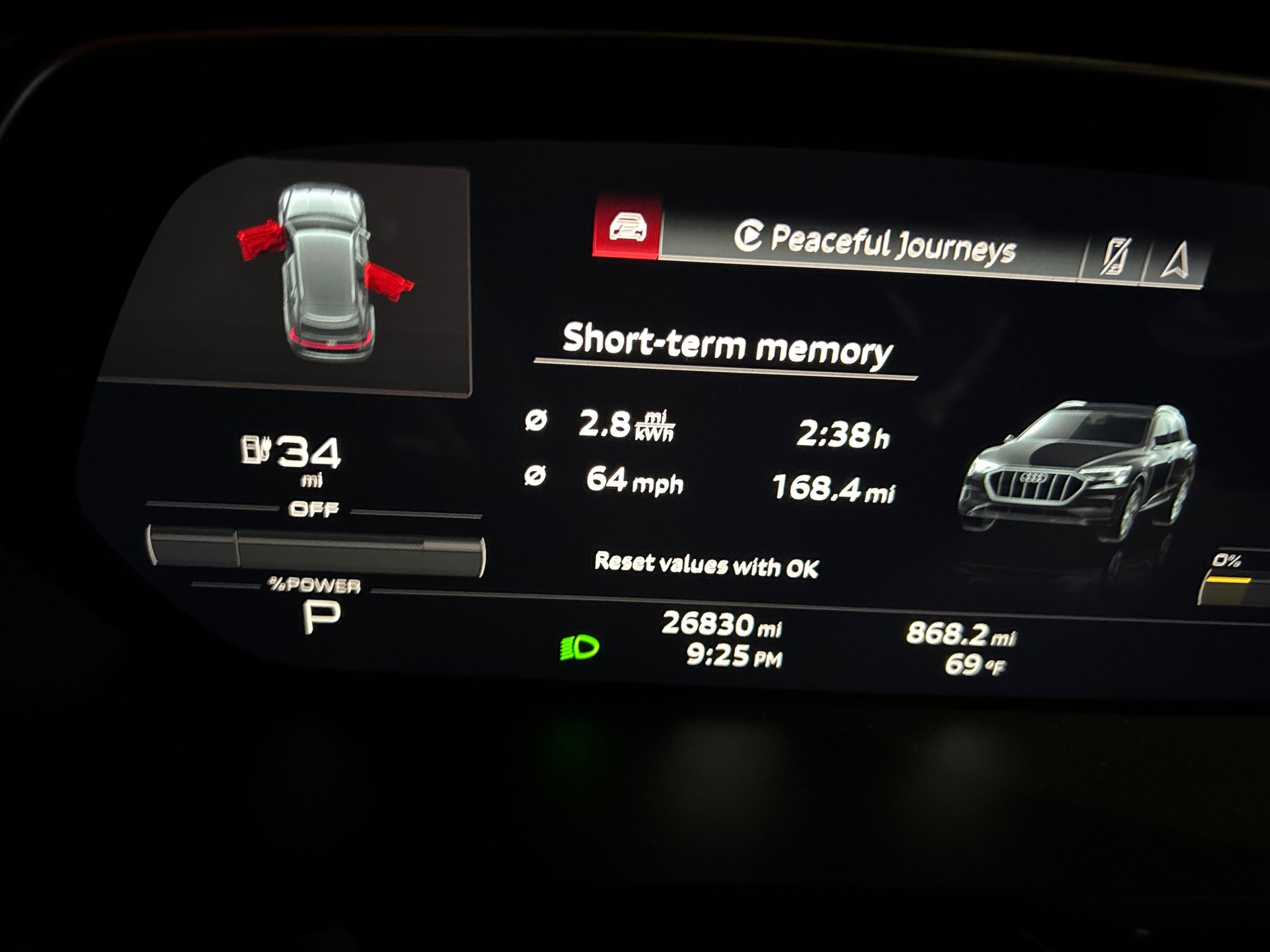 First road trip in e-tron - highway range and battery degradation ...