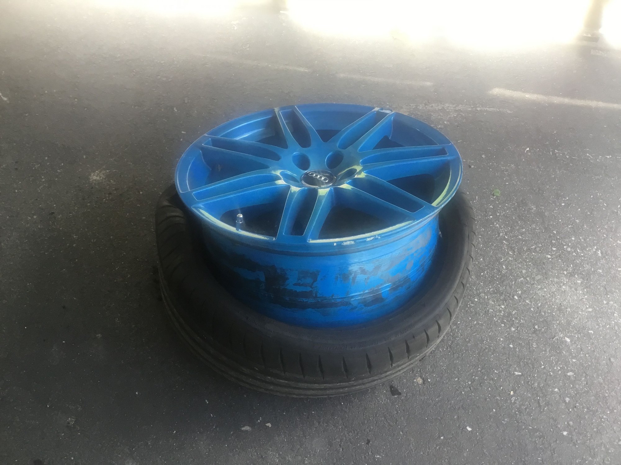 Hit a pothole and a minute later you have a blowout - AudiWorld Forums