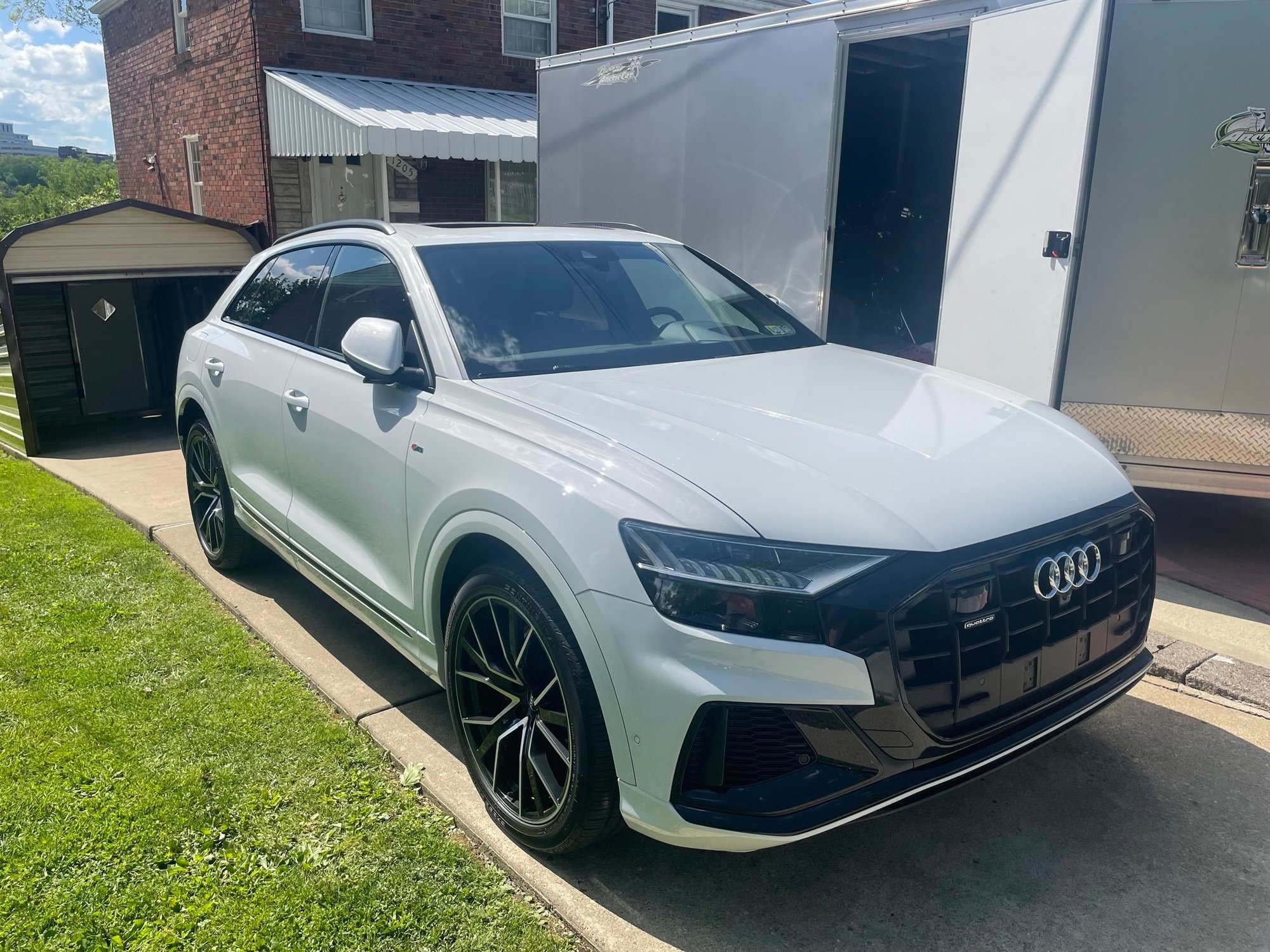 2019 Audi Q8-Glacier White-Black Interior W/31,650 miles!!! - AudiWorld ...