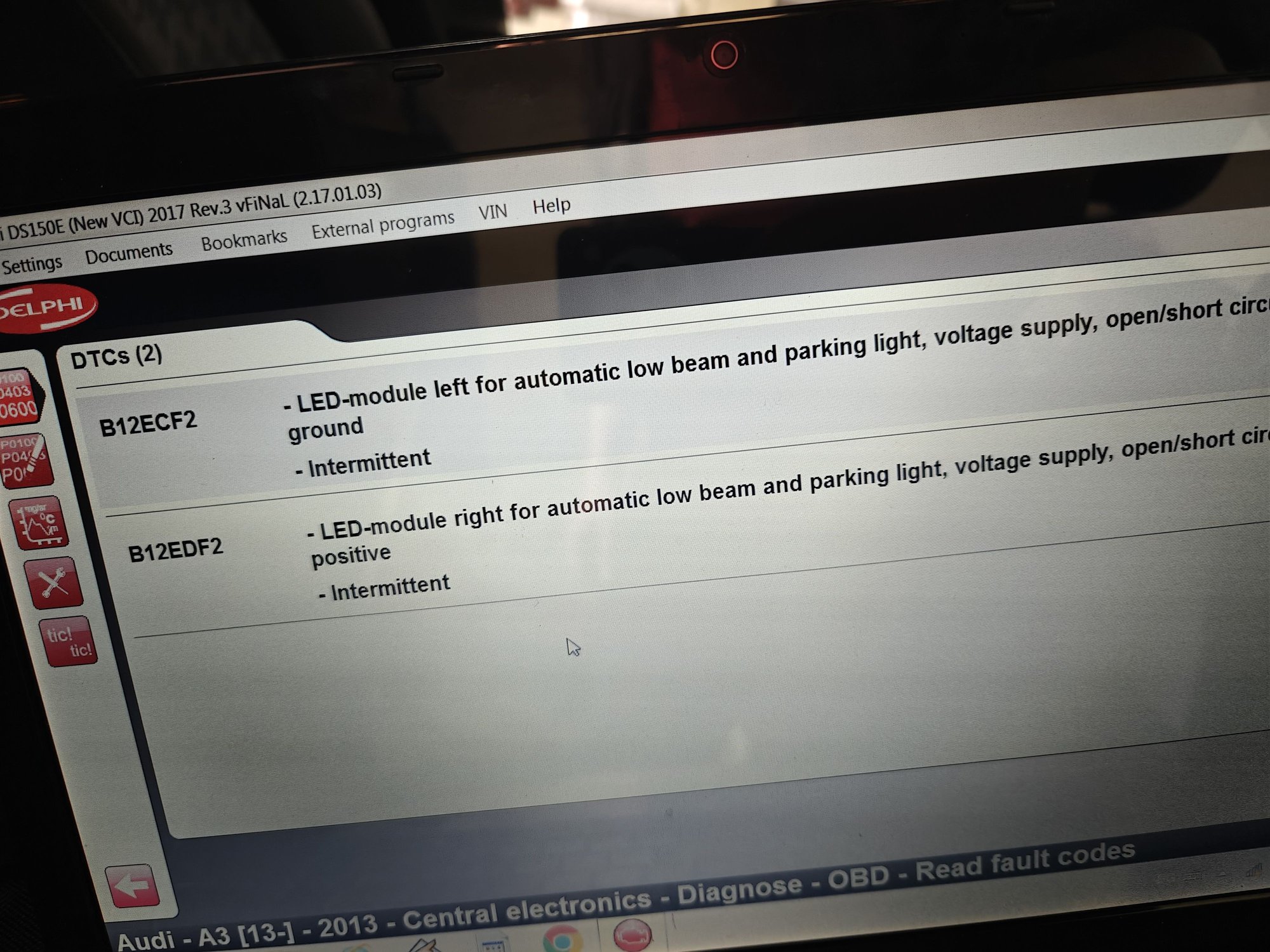 Vehicle malfunction warning but everything is working. - AudiWorld Forums