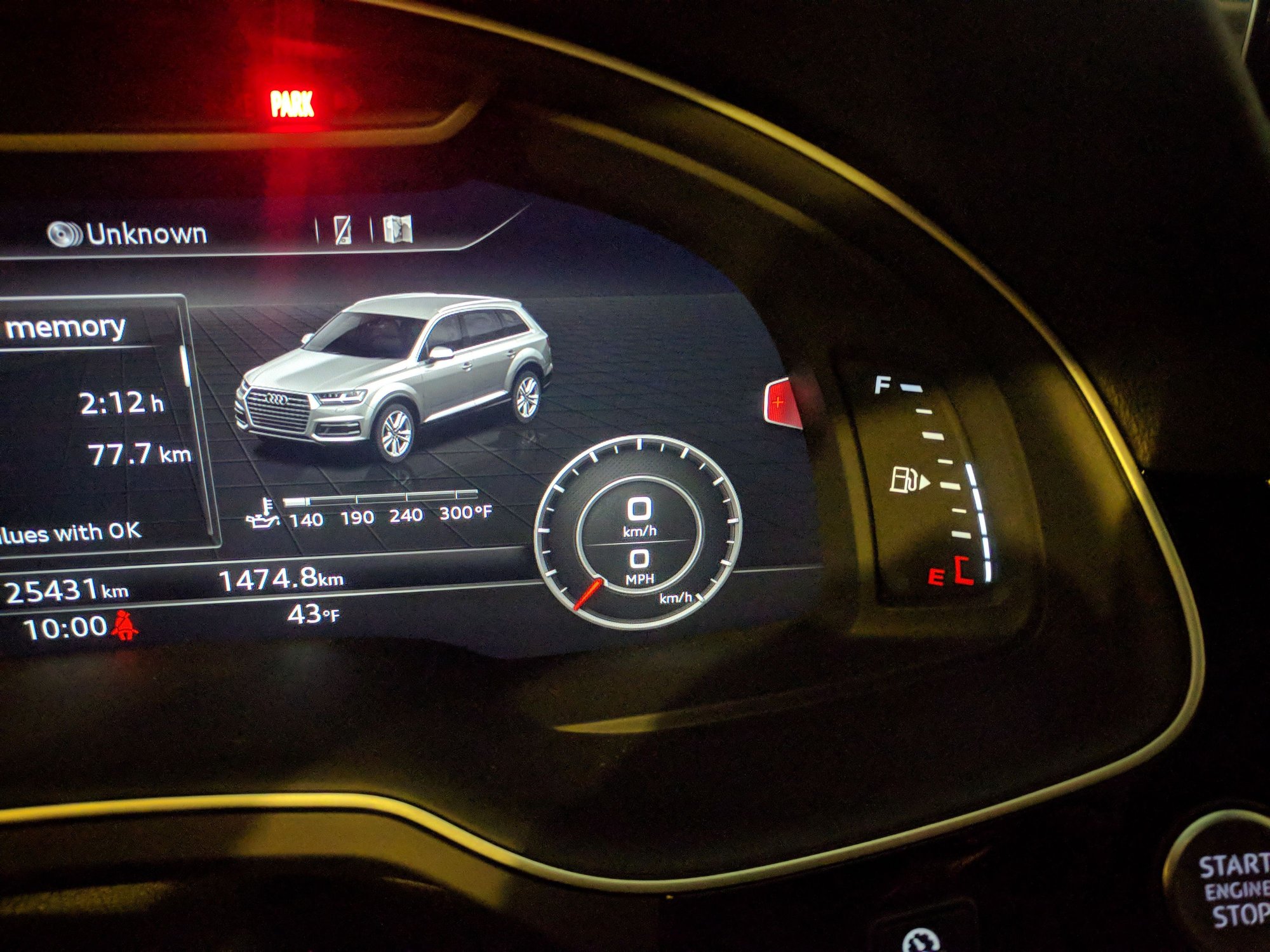 Dual Speedometer MPH Always in Center Even in Metric (Fixed ...