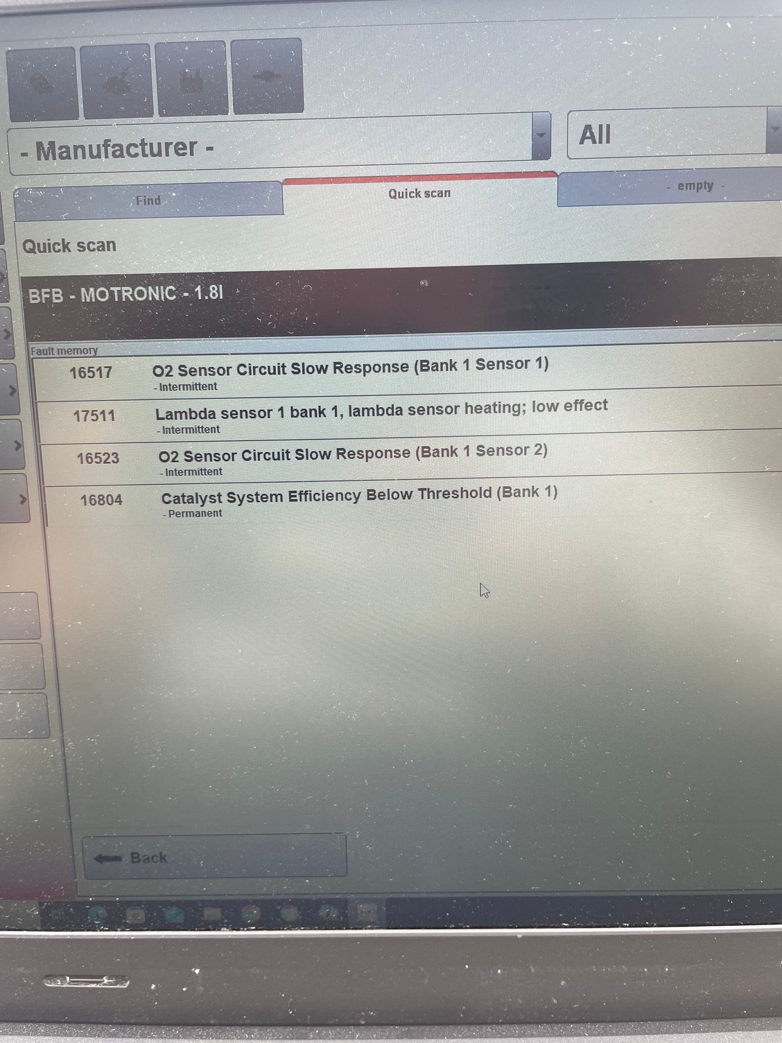 Fault vides/engine light - AudiWorld Forums