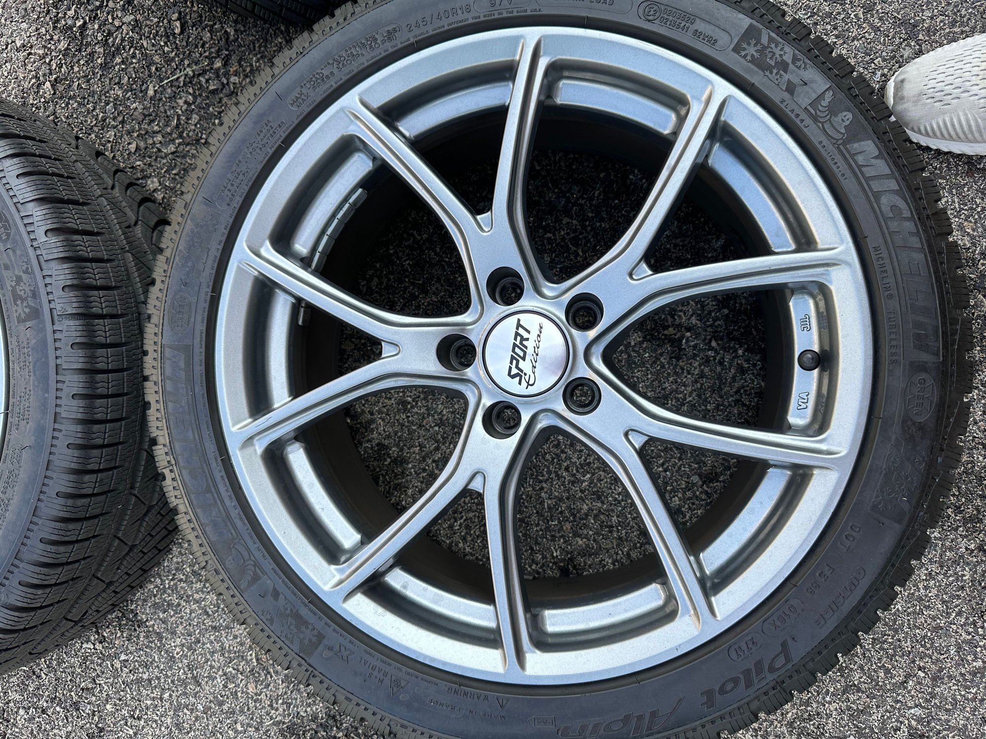 Sport Edition 18 inch wheels/Michelin Pilot Alpin PA4 Tires - AudiWorld ...