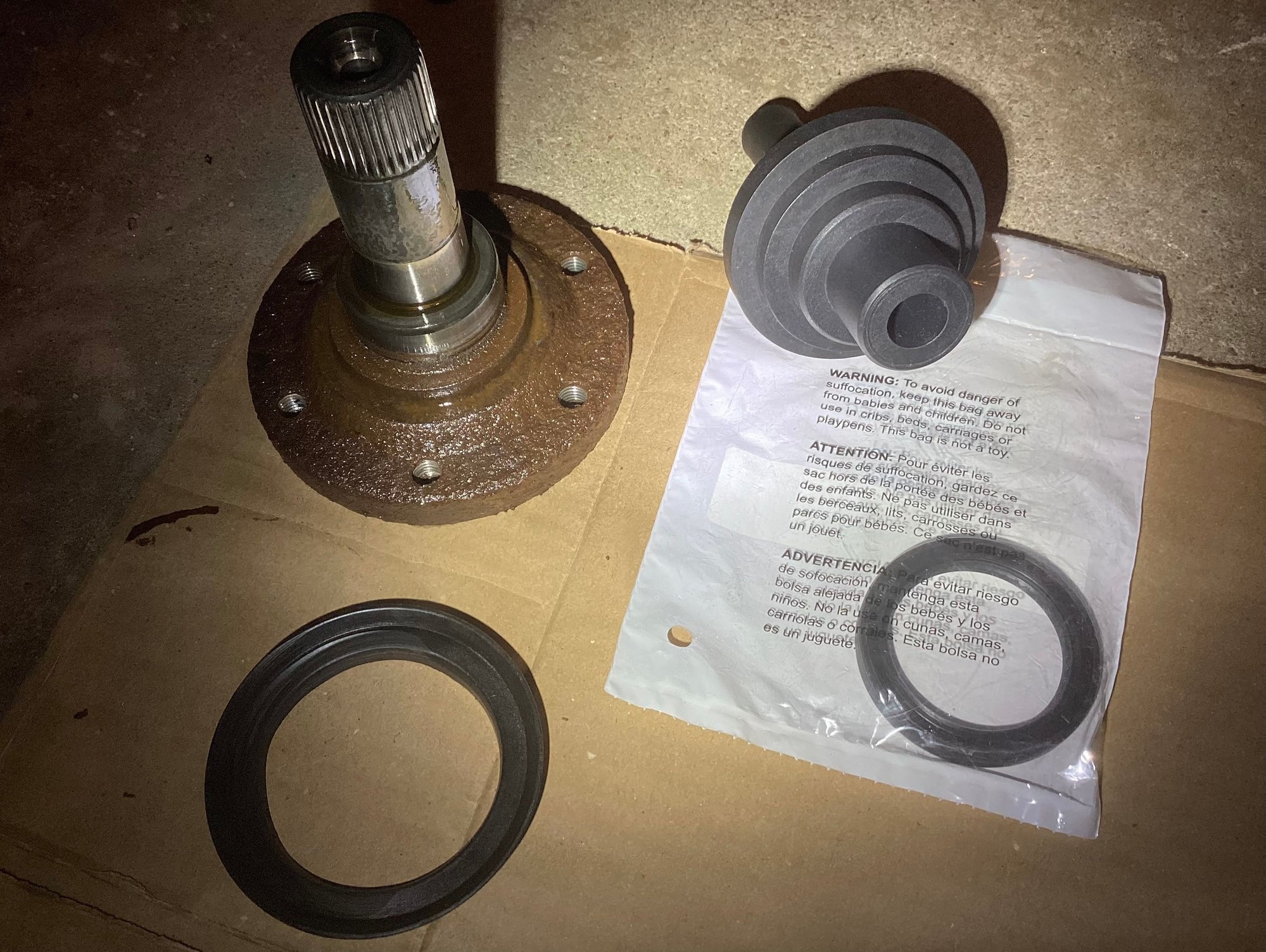 Replace rear differential output shaft seal 2004 Allroad - AudiWorld Forums