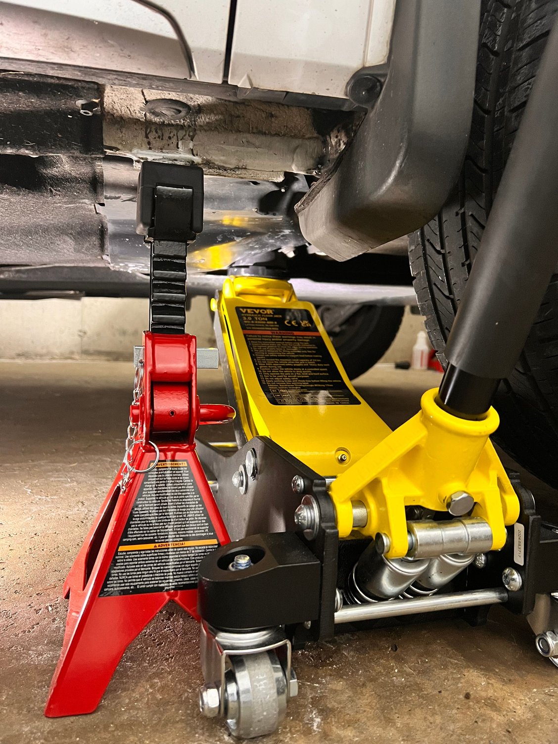 How do you put Q5 on jack stands? - Page 2 - AudiWorld Forums