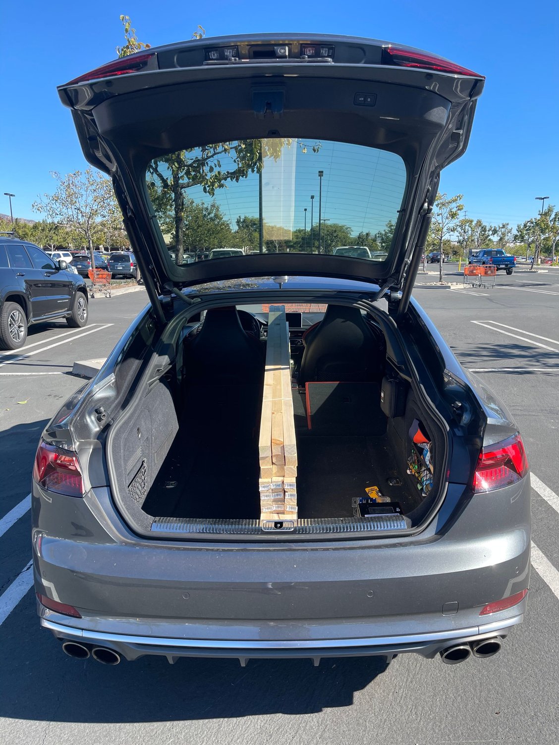 Junk in the Trunk (Sportback Challenge) - AudiWorld Forums