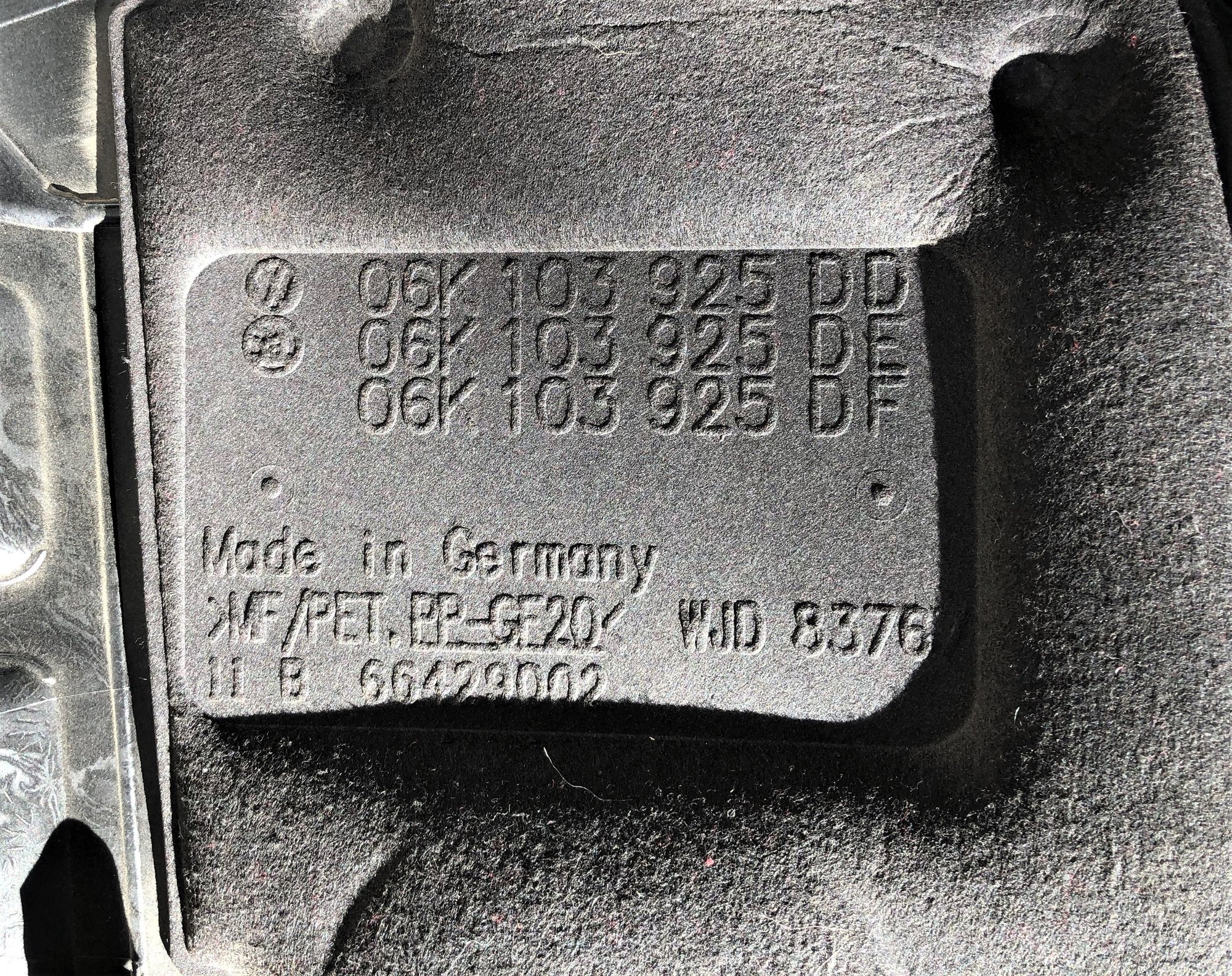 2020 Q3 ENGINE COVER - AudiWorld Forums