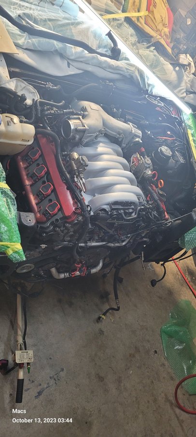 Engine/trans. pulled & back. Help! - AudiWorld Forums