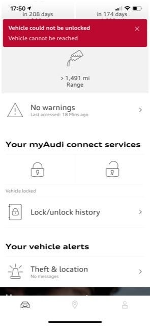 MyAudi App -- Lock/Unlock - Page 4 - AudiWorld Forums