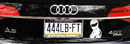 Personalized Plates: What Do You Have? - Page 2 - AudiWorld Forums
