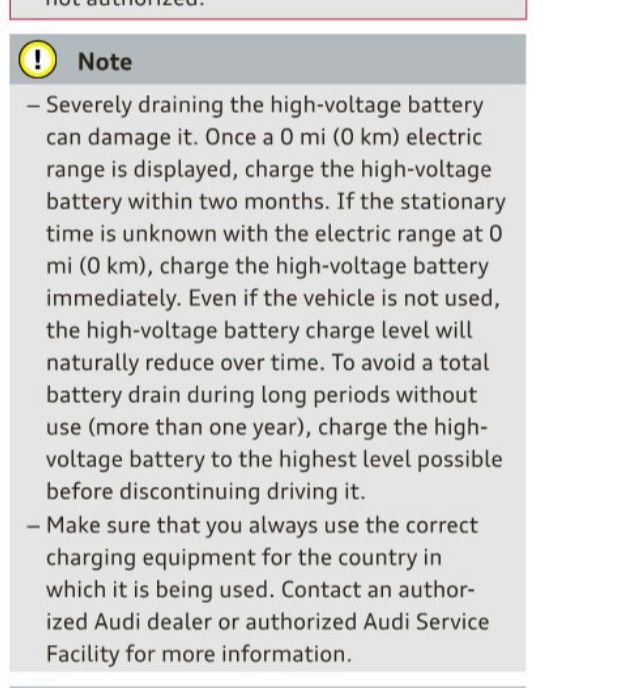 Q5e performance after battery drain - AudiWorld Forums