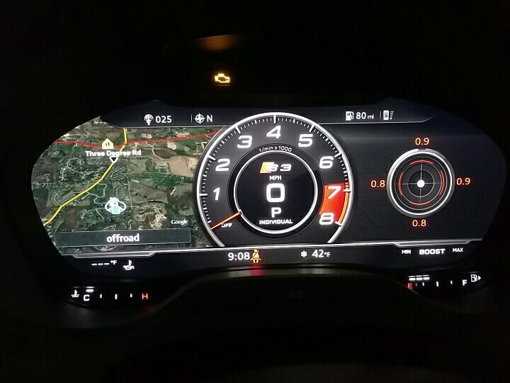 Add G Meter to virtual cockpit display - obdeleven - AudiWorld Forums