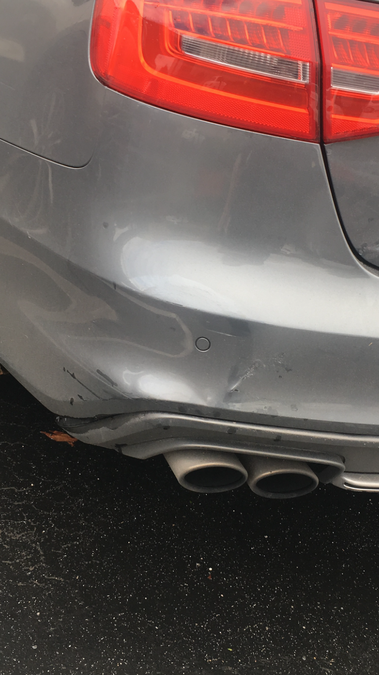 Rear Bumper Repair - AudiWorld Forums
