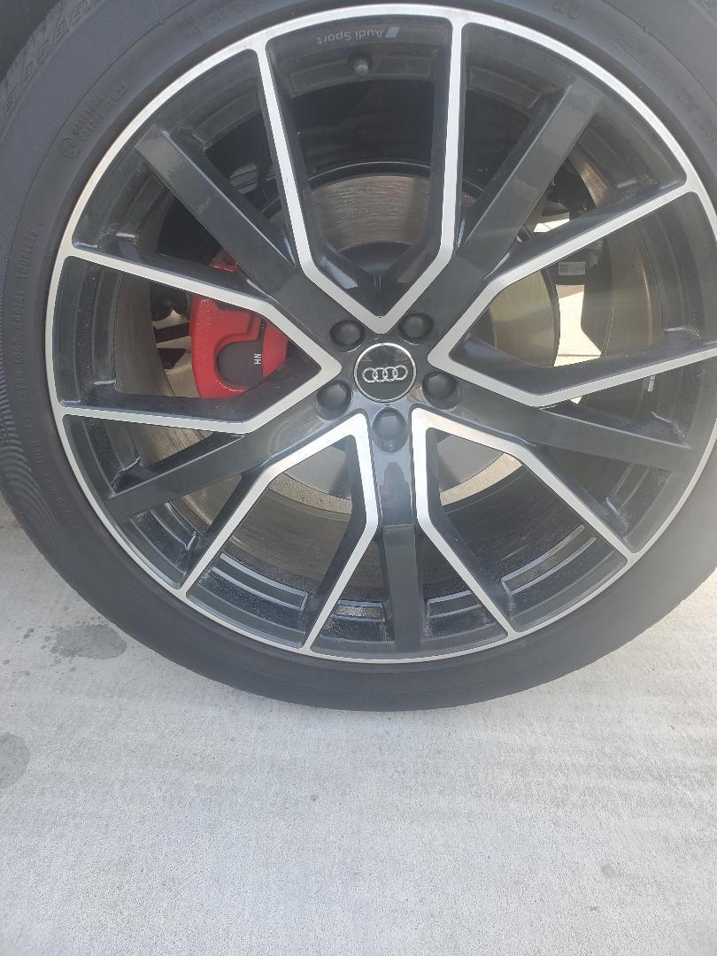 23" Audi Sport 5-Y-spoke rotor design anthracite wheels - Selling ...