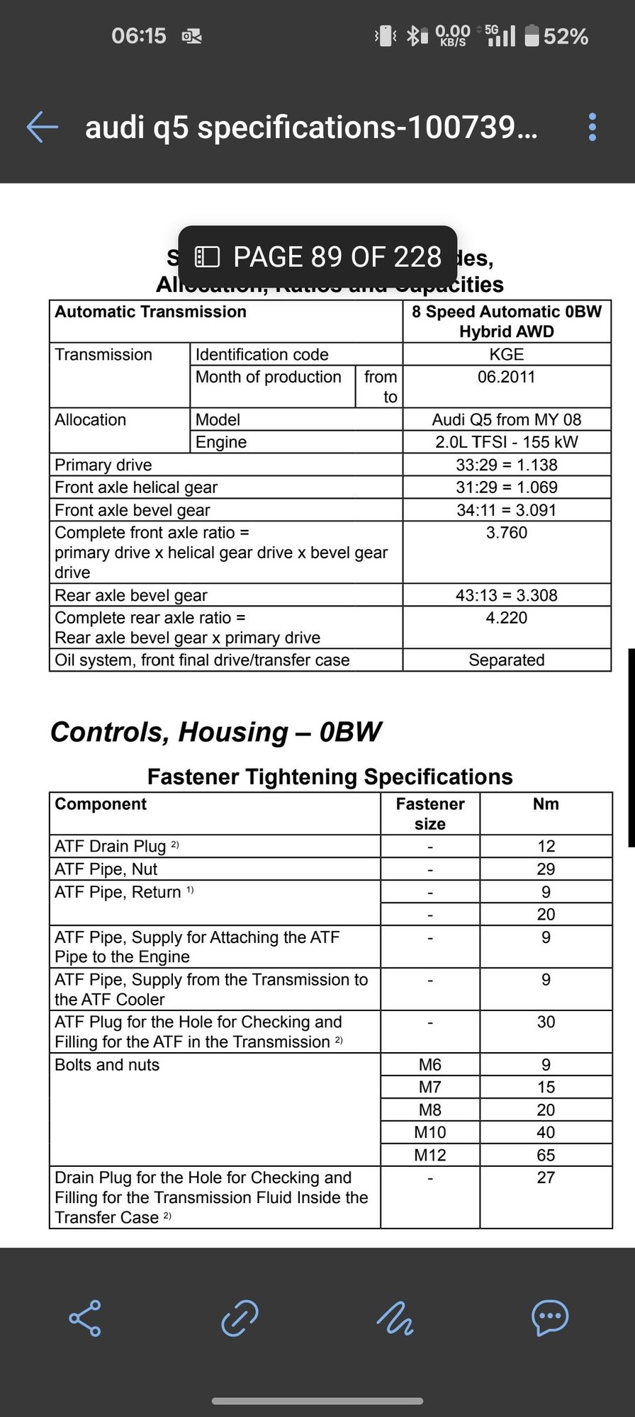AU: 8HP55 service - Page 2 - AudiWorld Forums