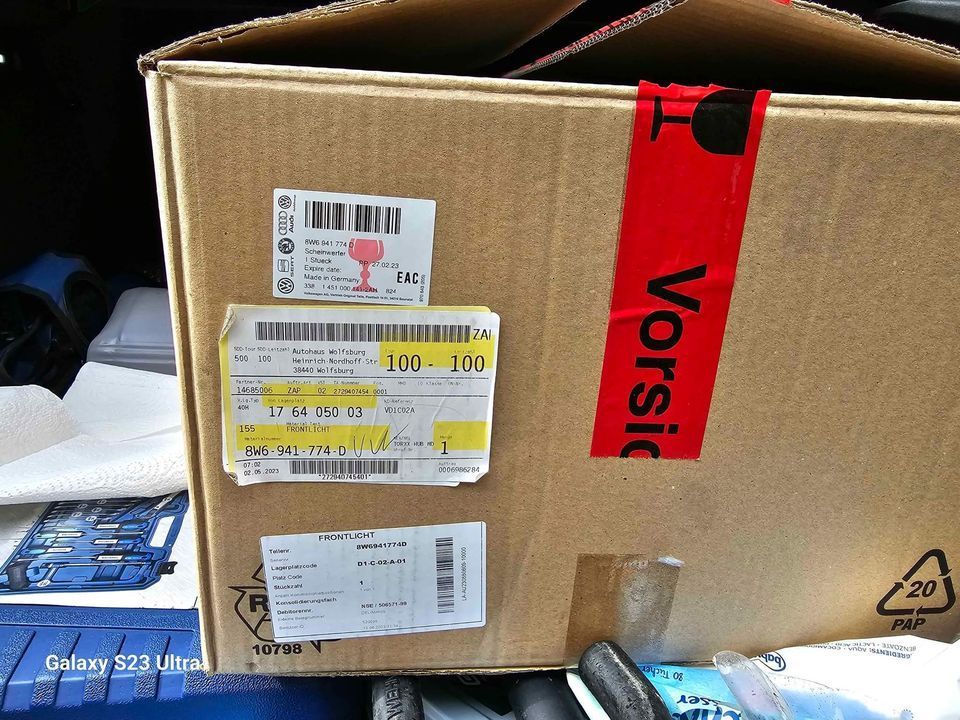 PH: Headlight left Audi A5 B9 F5 New All LED 8W6 941 774 D original ...