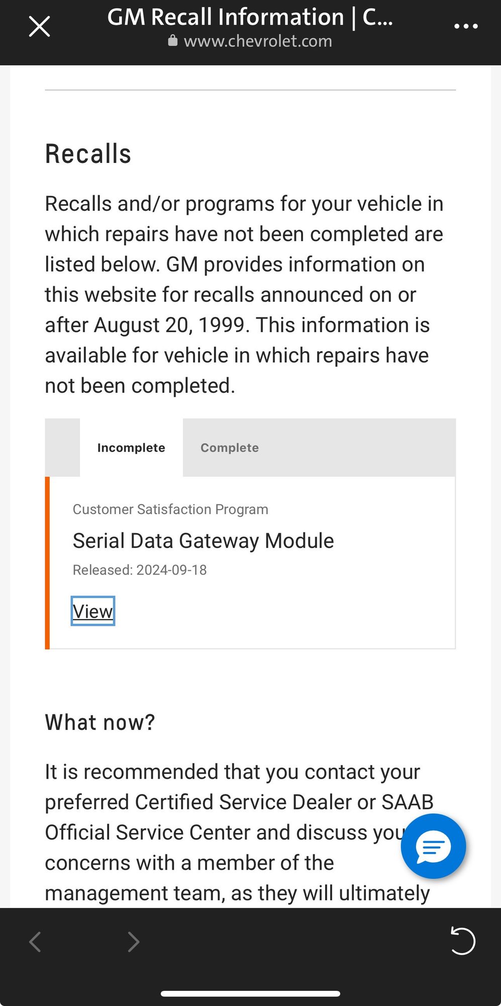 Recall- Serial Gateway Module - CorvetteForum - Chevrolet Corvette ...